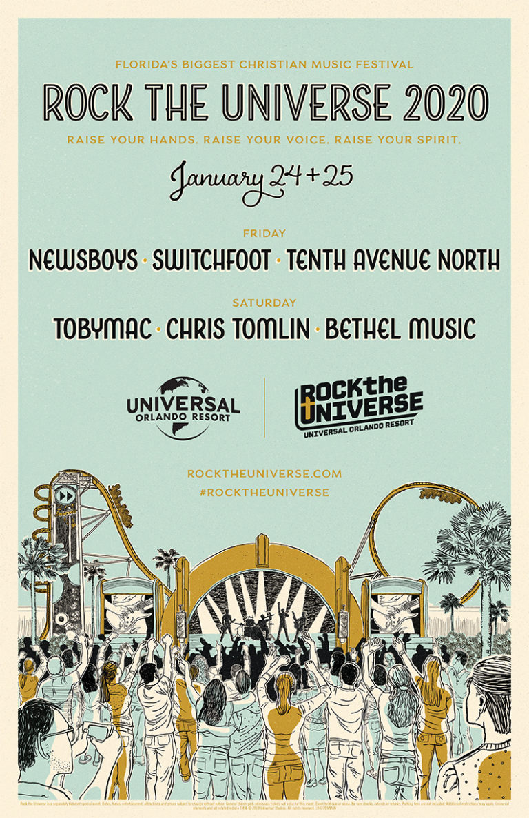 2020 Rock the Universe Kicks Off Next Weekend at Universal Orlando ...